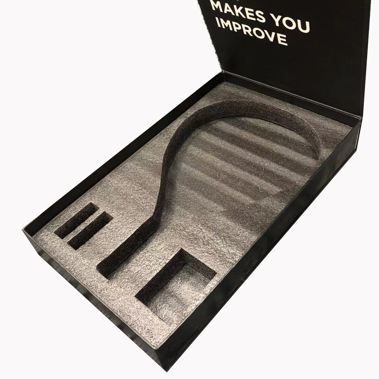 Rigid Cardboard Paper Magnetic Padel Racket Boxes for Tennis Packaging ...