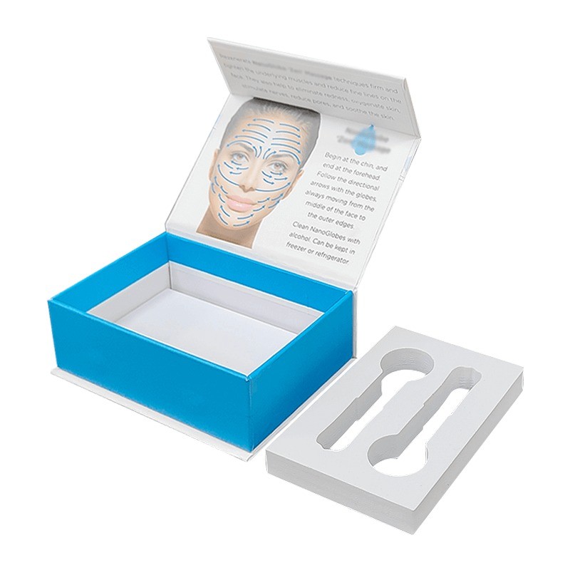 Custom Luxury Magnetic Flap Box for Skin Care Packaging